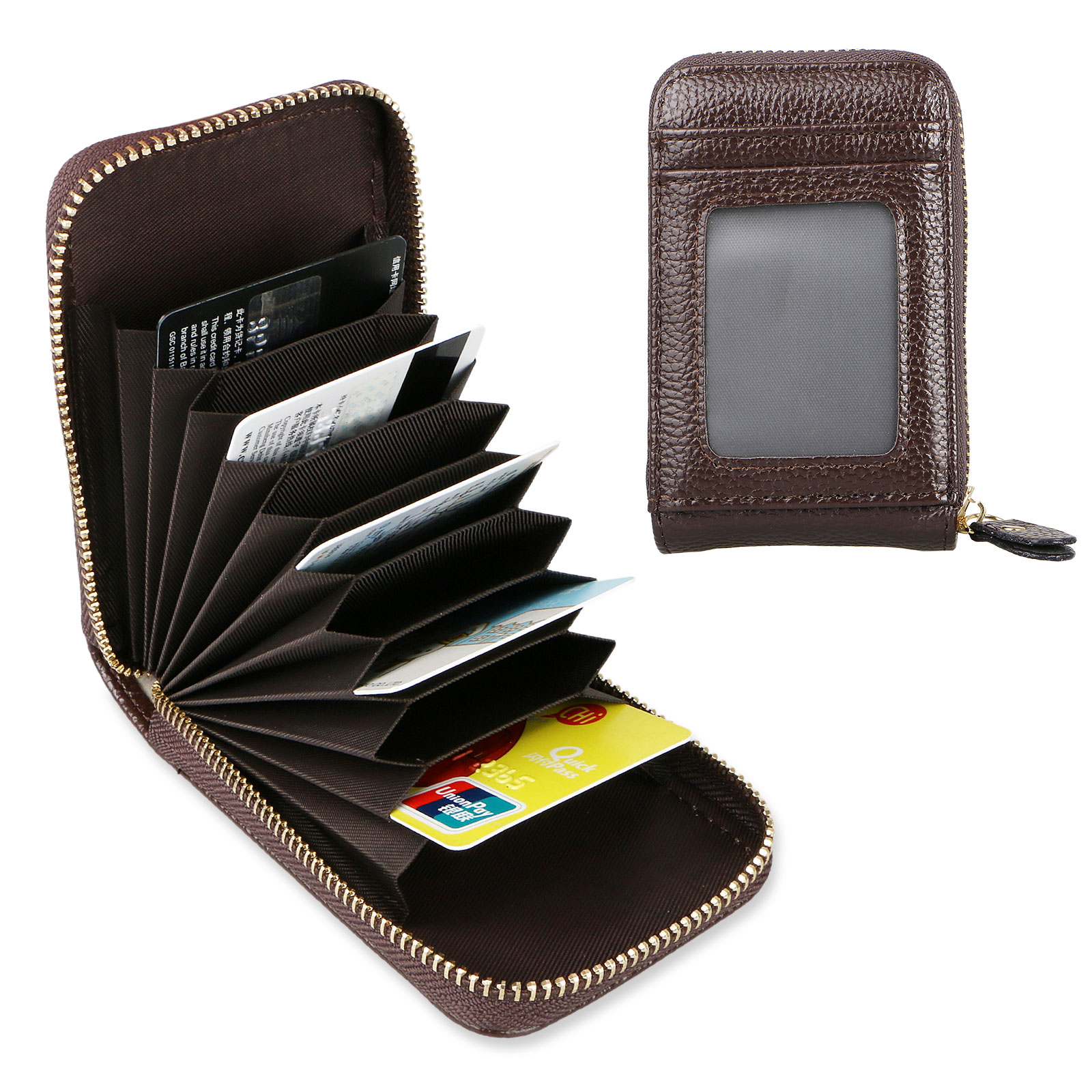 Men's Zippered Wallets Rfid | semashow.com